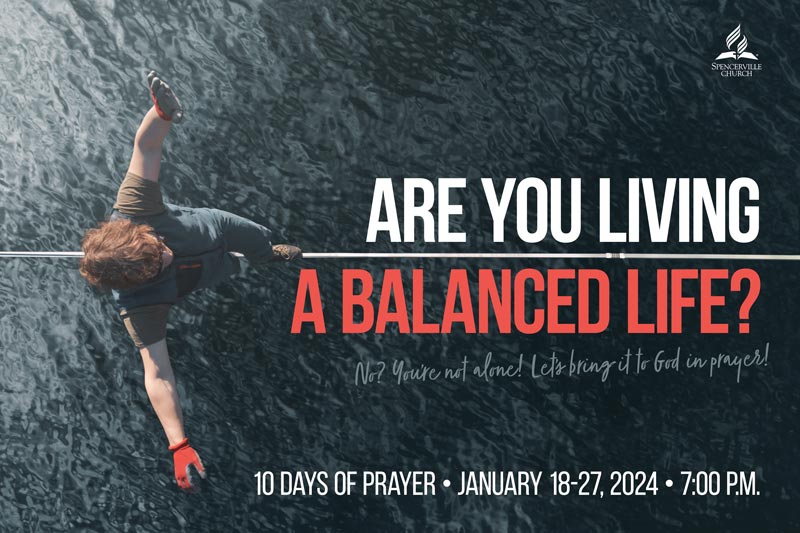 Ten Days of Prayer - January 18-27, 2024